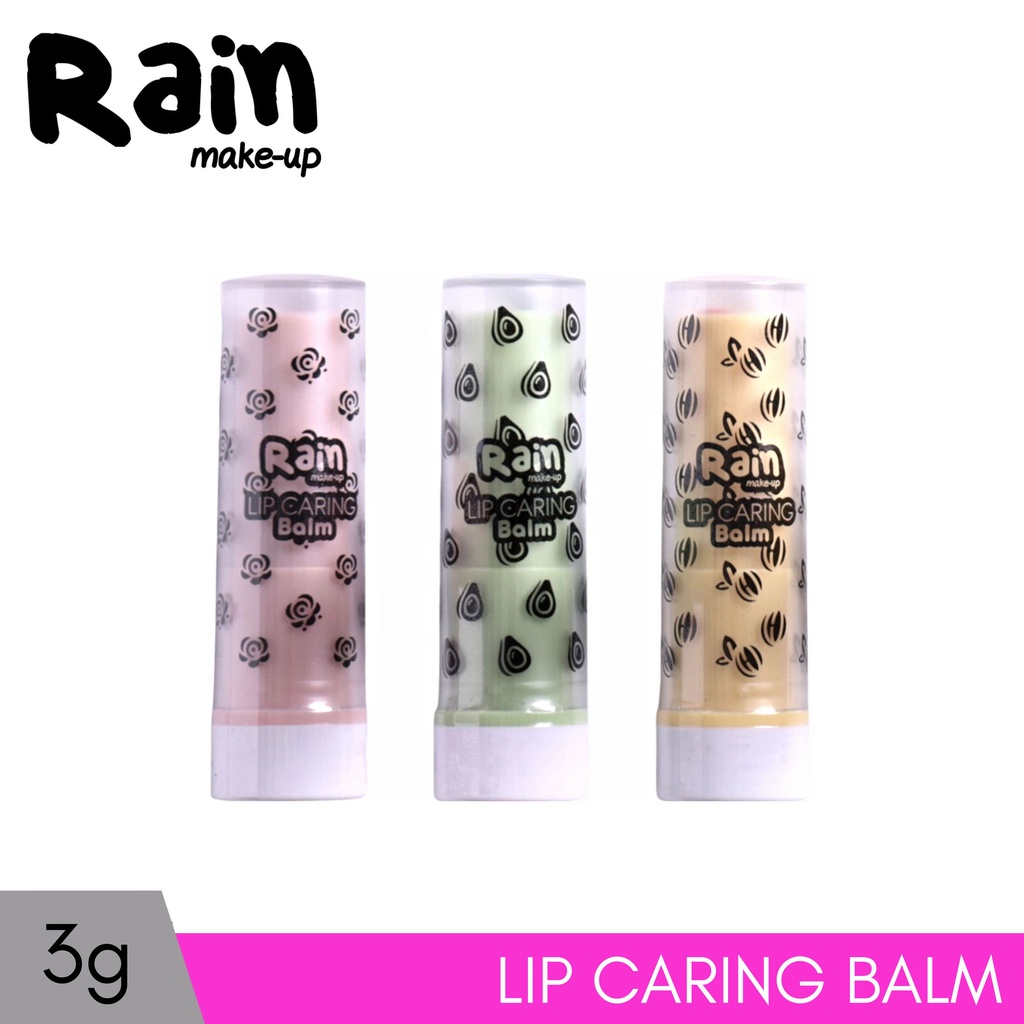 Rain Make-Up Lip Caring Balm 3g | Shopee Philippines