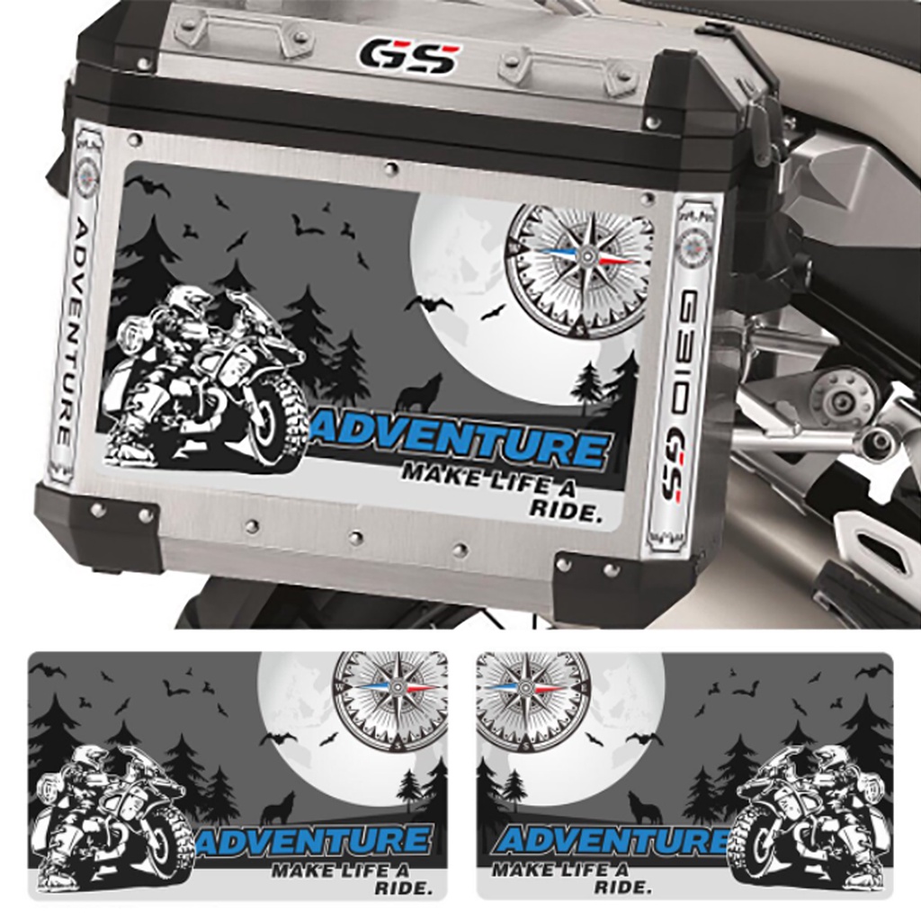 Panniers Aluminium 310 Motorcycle Luggage Tail Top Side Box Cases ...