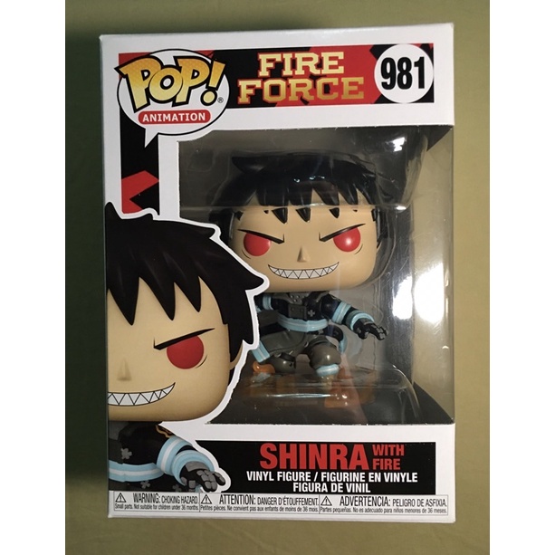 Fire Force- Shinra with Fire (Funko Pop) | Shopee Philippines