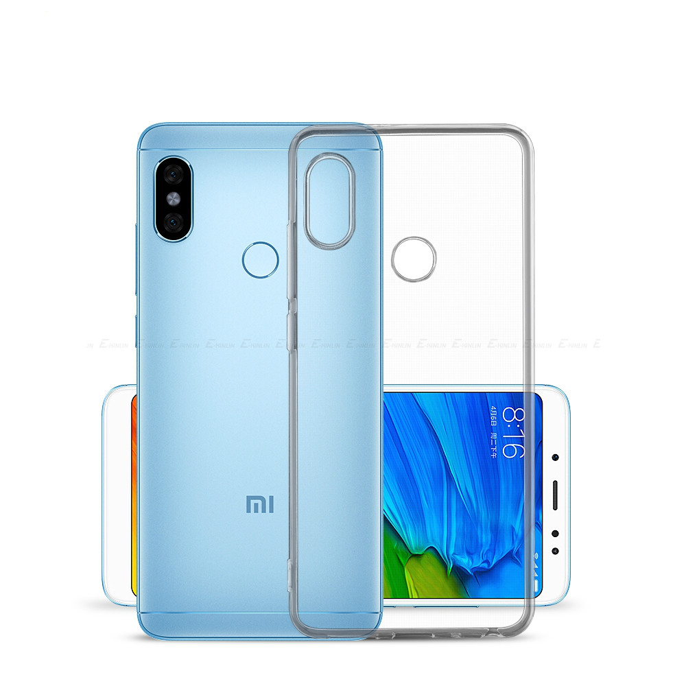 Clear Silicone Back Cover For Xiaomi Redmi Note 7 7A 7S 8 8A 8T 9 9A ...