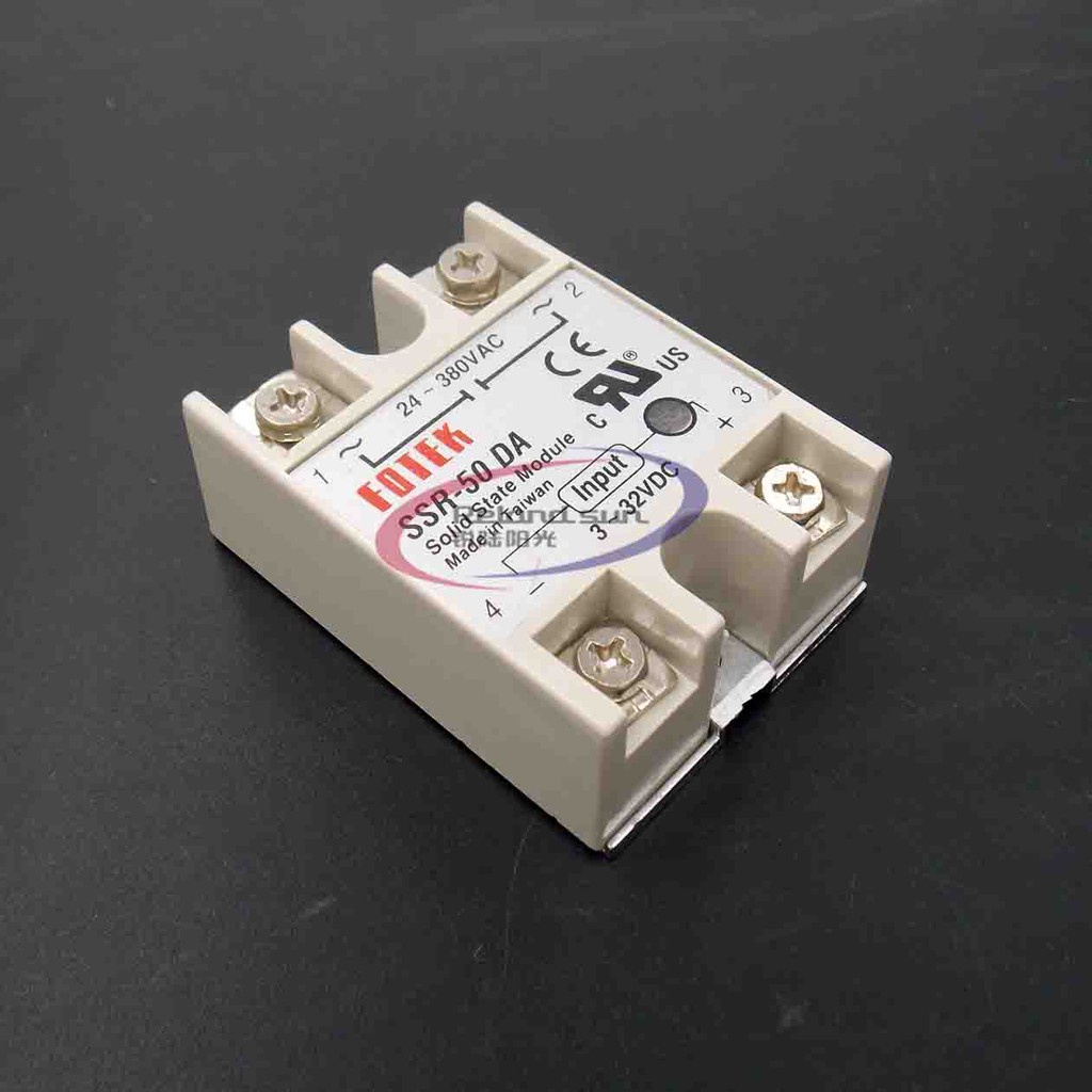 Solid state Relay SSR-60DA SSR-75DA SSR-100DA 60A 75A 100A 3-32V DC TO ...