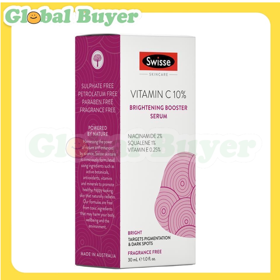 Swisse Beauty Vitamin C 10% Brightening Booster Serum 30ml | Shopee Philippines