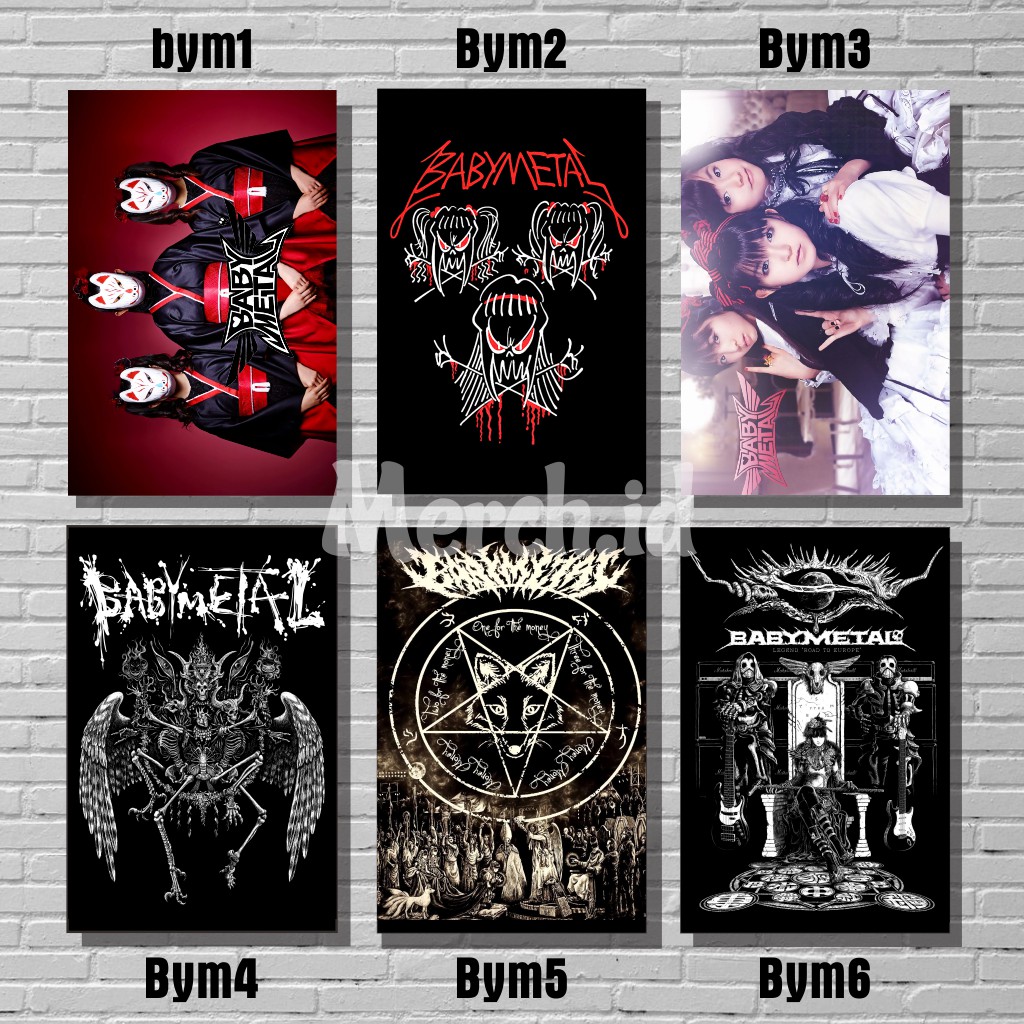 A3+ Size BabyMetal Band poster/Wall poster | Shopee Philippines