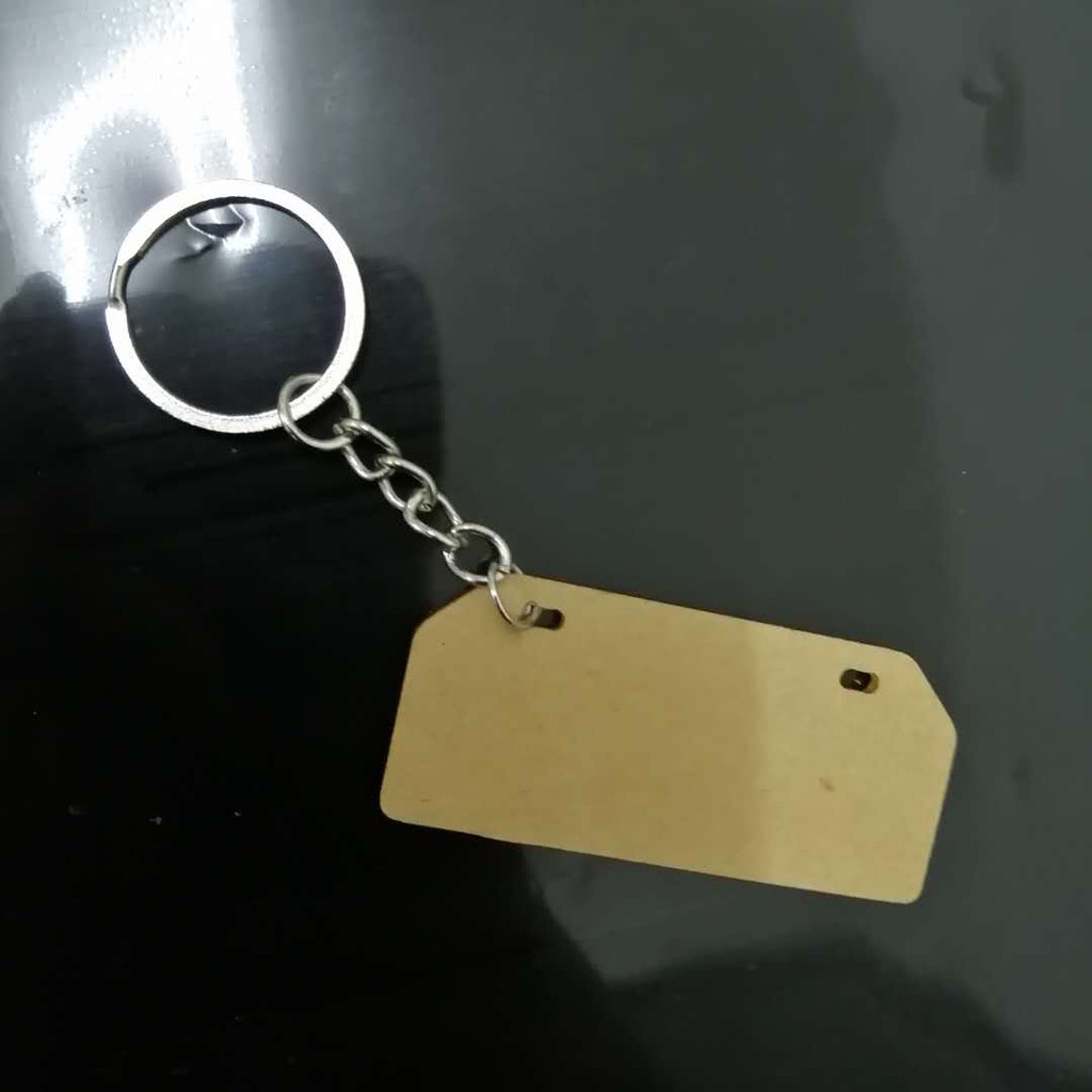 (20pcs)Acrylic Mini MC Plate Number With Keyring 60mmx27.4mm,3mm For ...