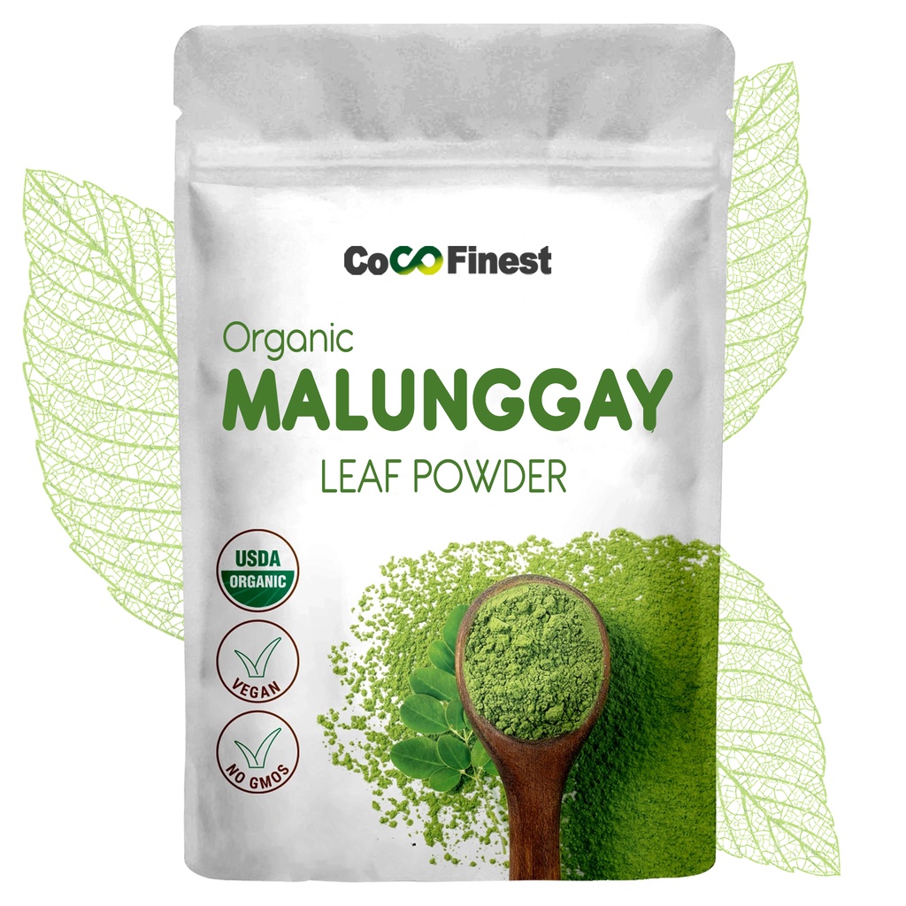 Coco Finest Malunggay Moringa Powder 100% Pure Organic 200 GRAMS Supply ...