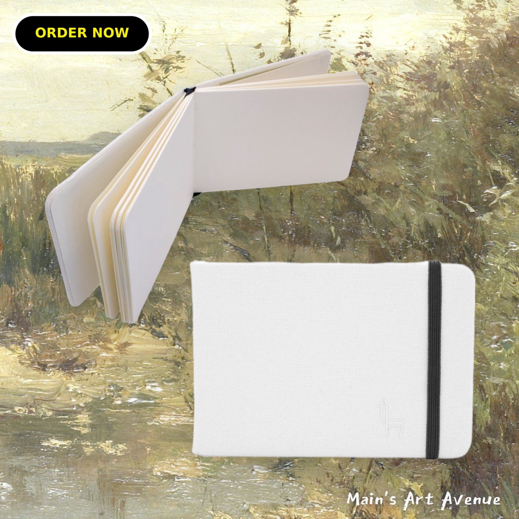 ETCHR Lab Sketchbook A6 4.1x5.8”, Cold Press, Customizable Hard Cover ...