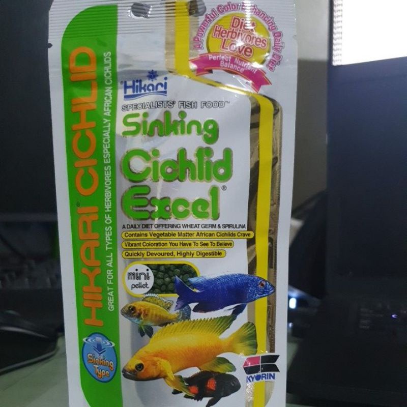 Hikari Sinking Cichlid Excel 100g | Shopee Philippines
