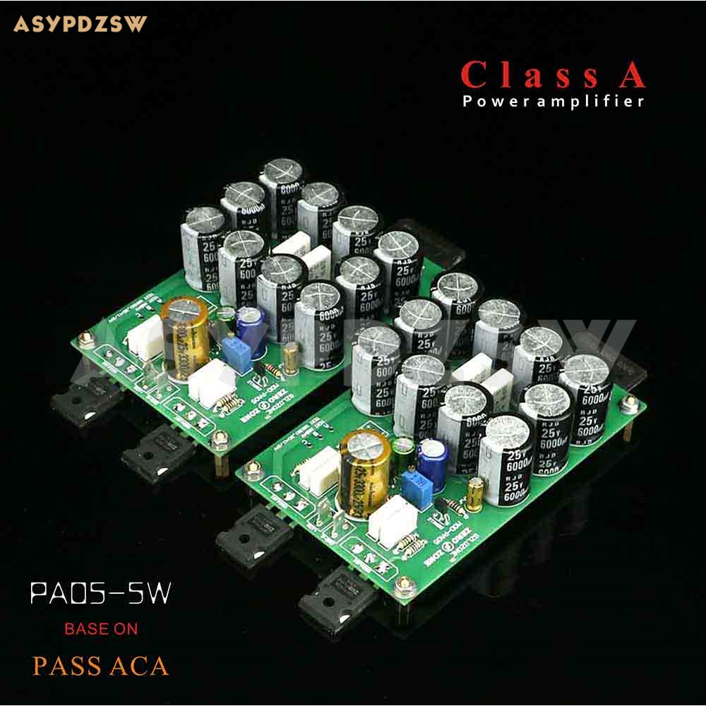 2 CH PA05-5W Pure Class A Small power amplifier Base on PASS ACA ...