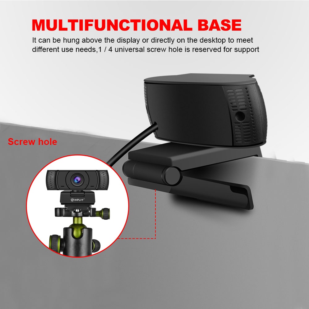 Inplay C1080E | FHD 1080 Built-in Microphone Webcam | Inplay by EJD ...