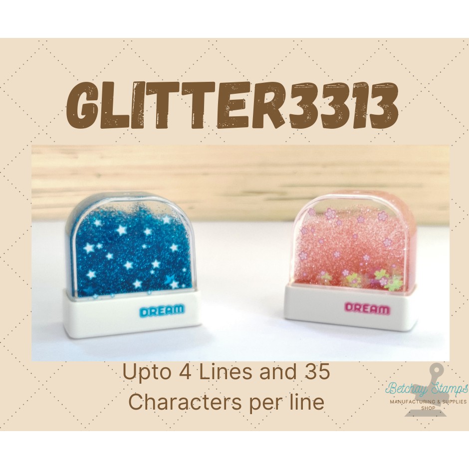 Betchay Stamp!! Glitter3313 Self Inking Kids Stamp! | Shopee Philippines