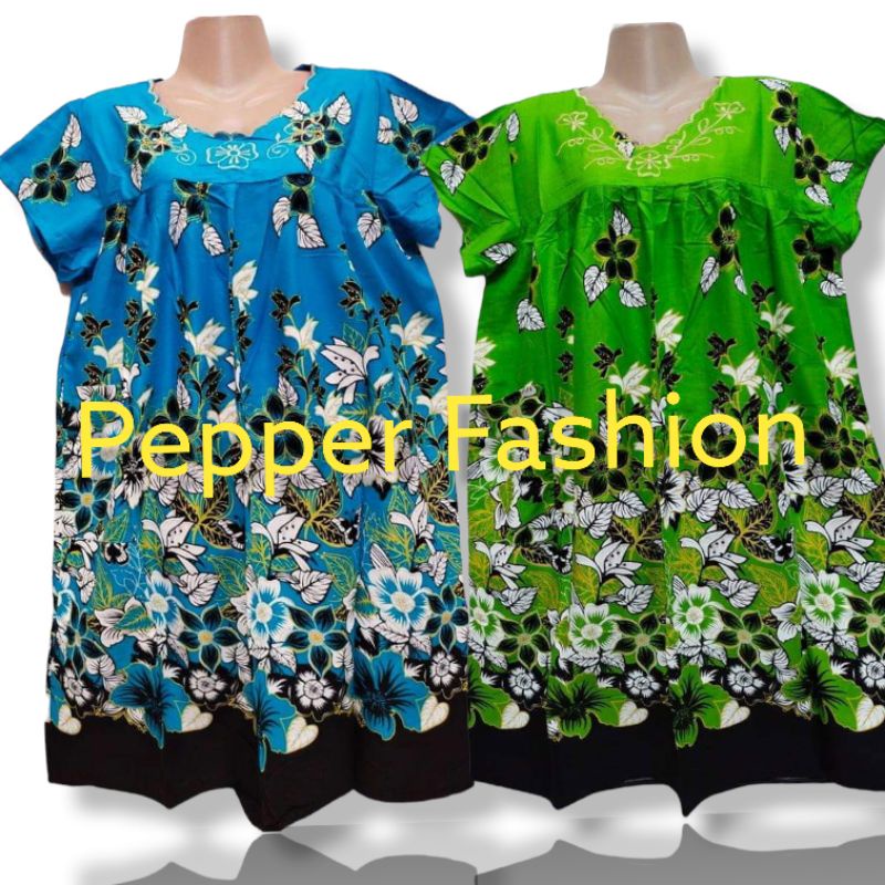 Duster Chalice Full Sleeve with Side Pocket | Pambahay Terno Duster ...