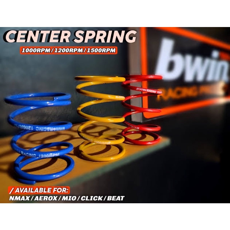 BWIN CENTER SPRING FOR MIO / AEROX / NMAX / MIOi125 / BEATfi / CLICK ...
