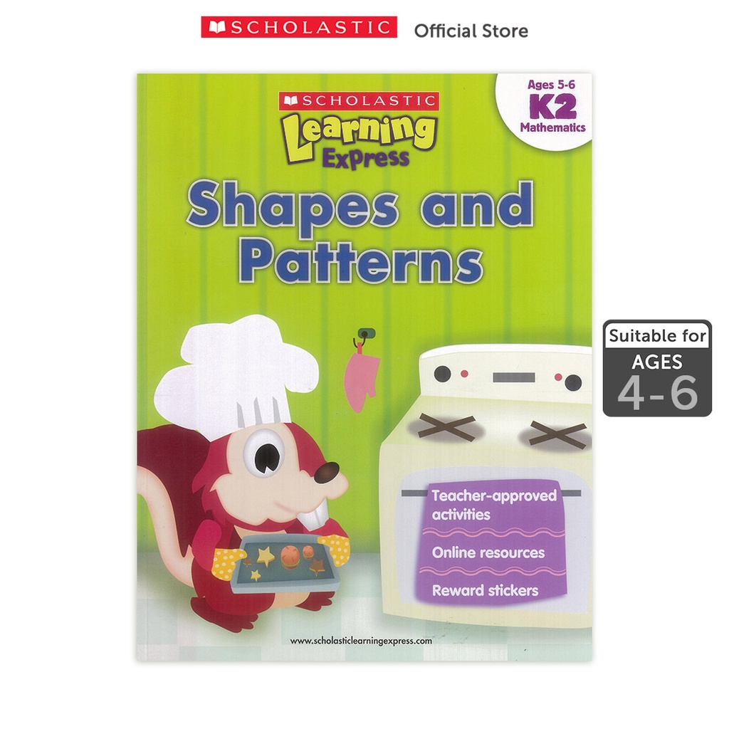 Scholastic: Learning Express K2: Shapes and Patterns (ISBN ...