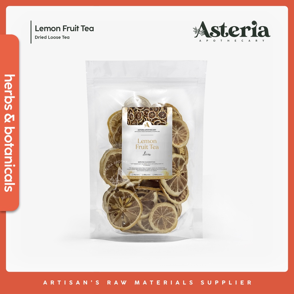 Dried Lemon Slices Loose Tea | Herbal Tea | Tisanes | Fruit Tea 100g ...