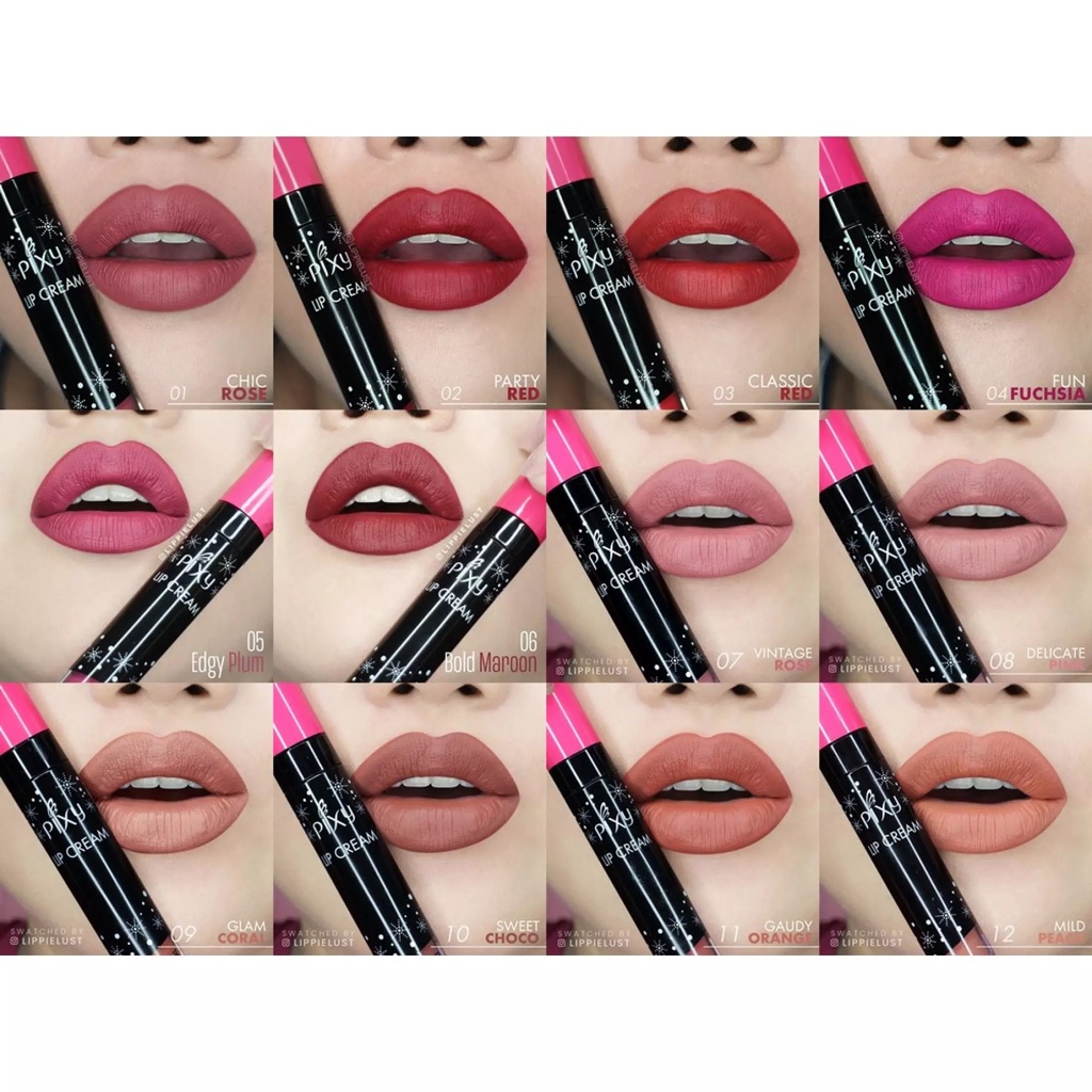 Pixy Lip Cream Matte 4 grams (Lip Cream) (KIM) | Shopee Philippines