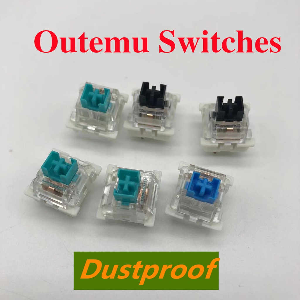 1Pc Outemu Dustproof Switches Mechanical Keyboard Red Black Blue Brown ...