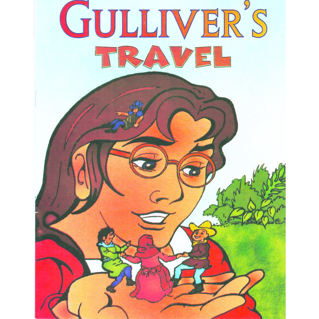 Story Book / Coloring Book English Tagalog ( Gulliver's Travel ...