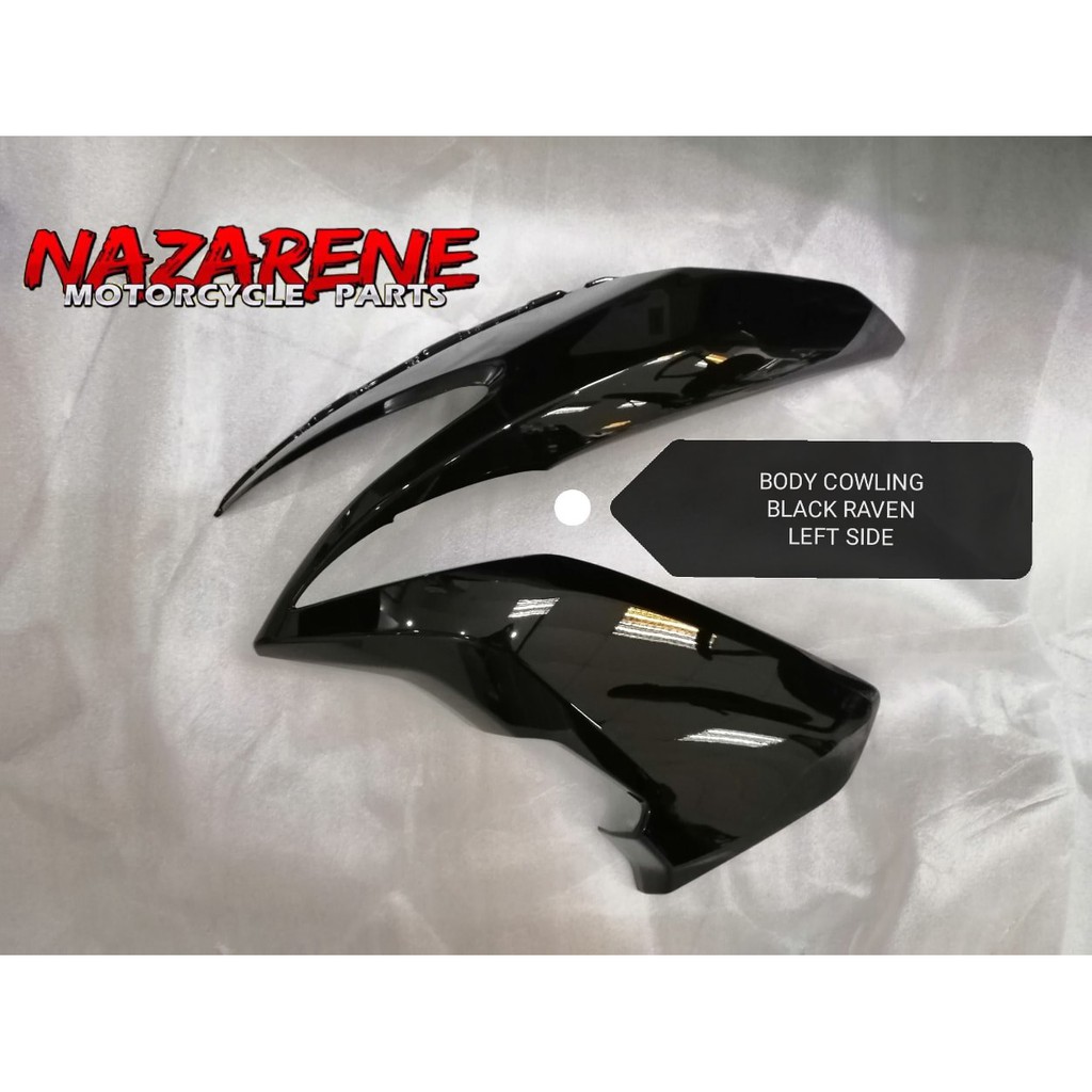 AEROX BODY COWLING LEFT BLACK RAVEN BG2-F8351-00-33 | Shopee Philippines