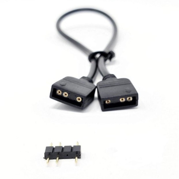 ARGB Splitter Extension Cable 5v 3 Pin LED for ARGB Fan / LED Strips ...