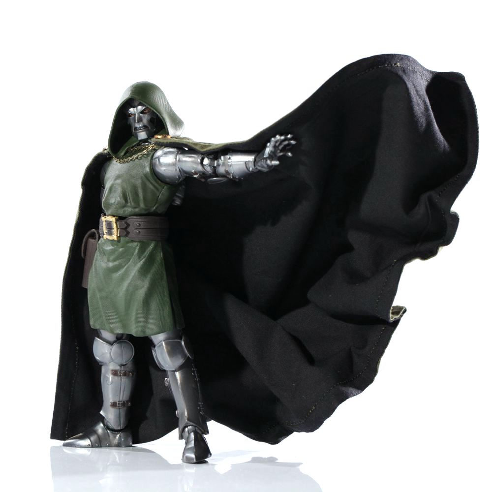 Custom Cape for marvel legends Dr.DOOM apply to 6-7inch Action Figures ...