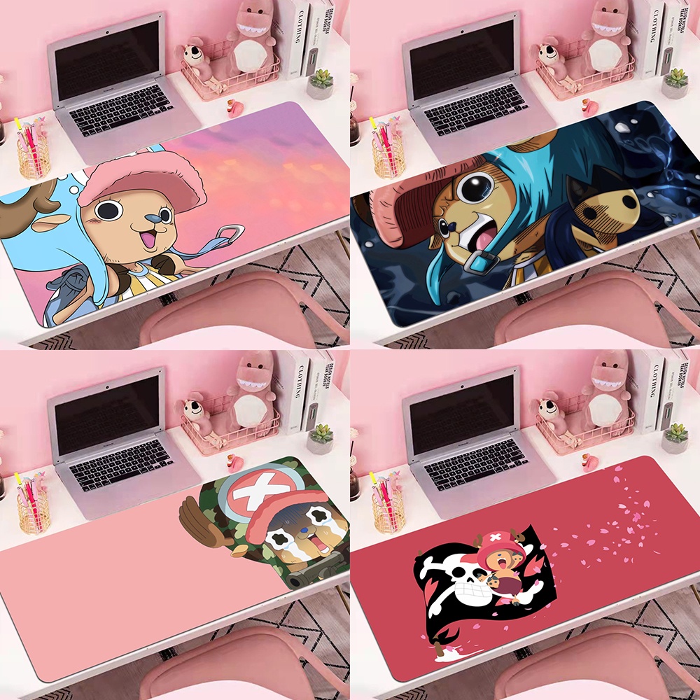 One Piece Japan Anime Luffy Tony Chopper Laptop Computer Mousepad XL ...