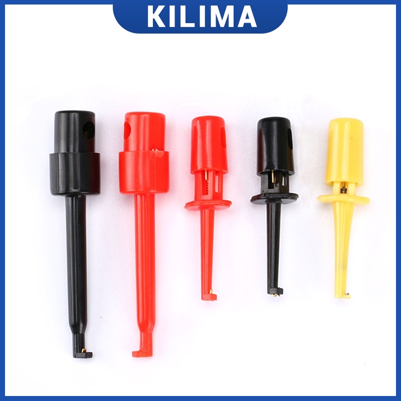 10Pcs Mini Single Test Hook Clip Test Probe for Electronic Testing IC ...