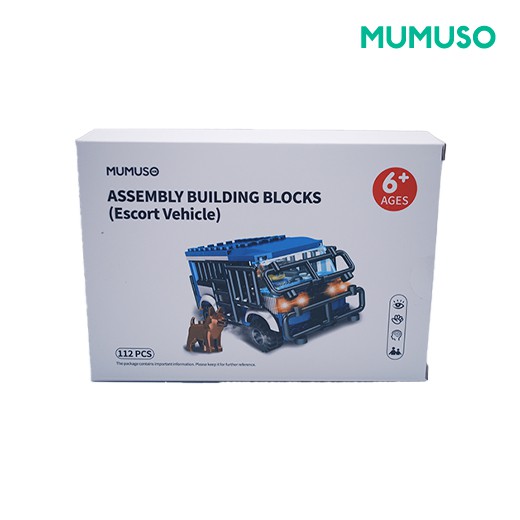 MUMUSO Assembly Building Blocks (Escort Vehicle) | Shopee Philippines