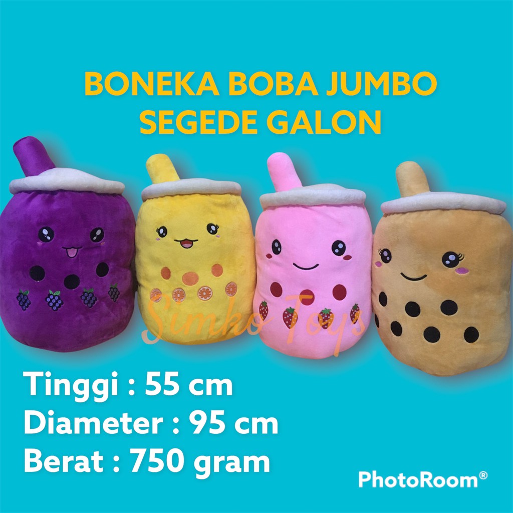 Jumbo BROWN SUGAR MILK TEA BOBA DOLL IN THE GALLONS | Shopee Philippines
