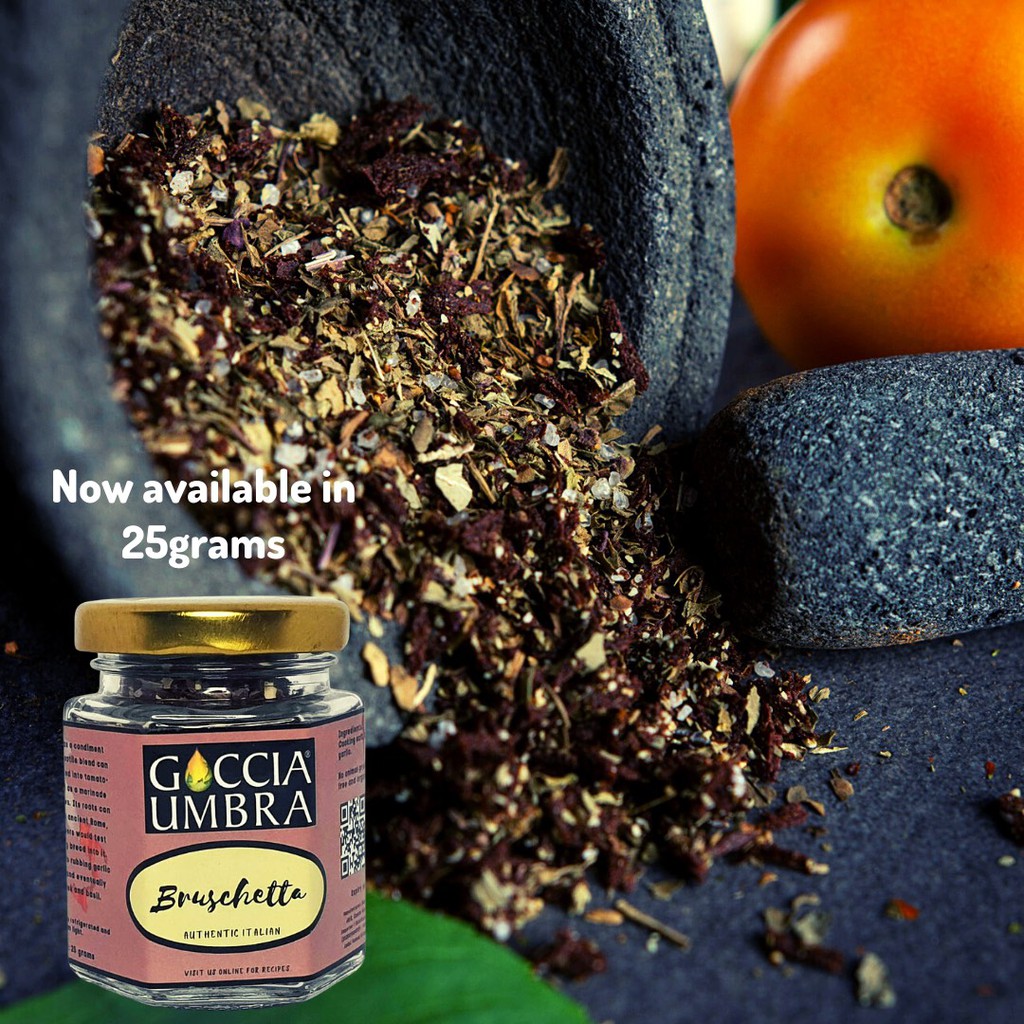 Goccia Umbra Bruschetta Dried Italian Herbs Spices (25 grams) | Shopee ...