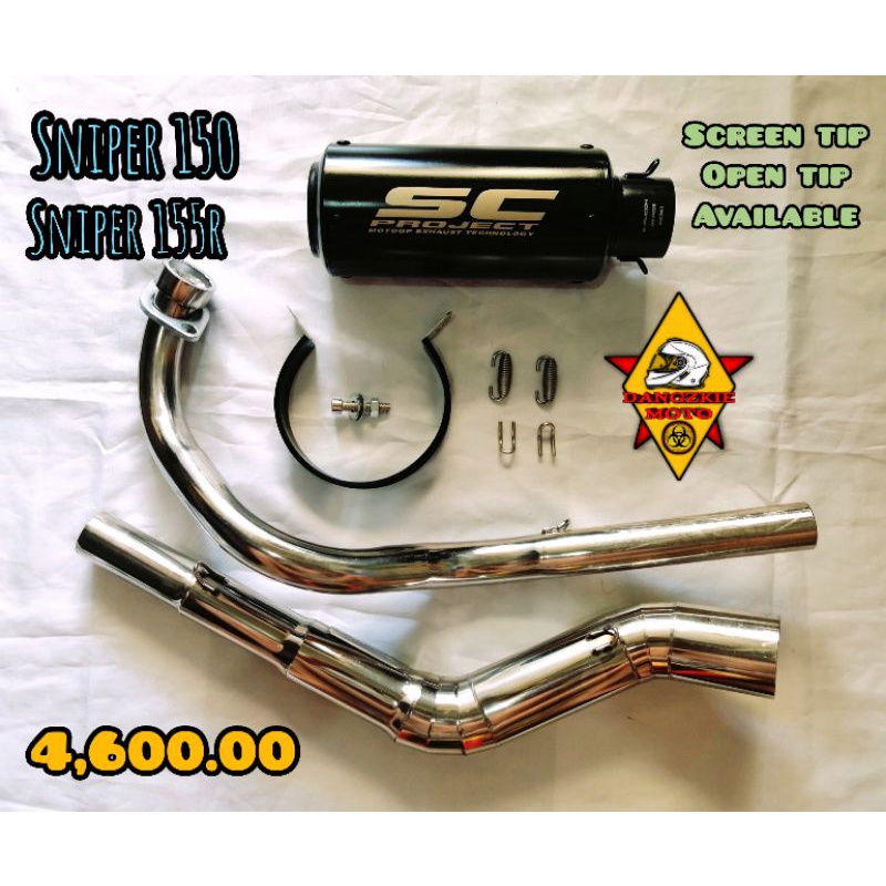 YAMAHA SNIPER 150/155/155R SC PROJECT FULL EXHAUST SYSTEM | Shopee ...
