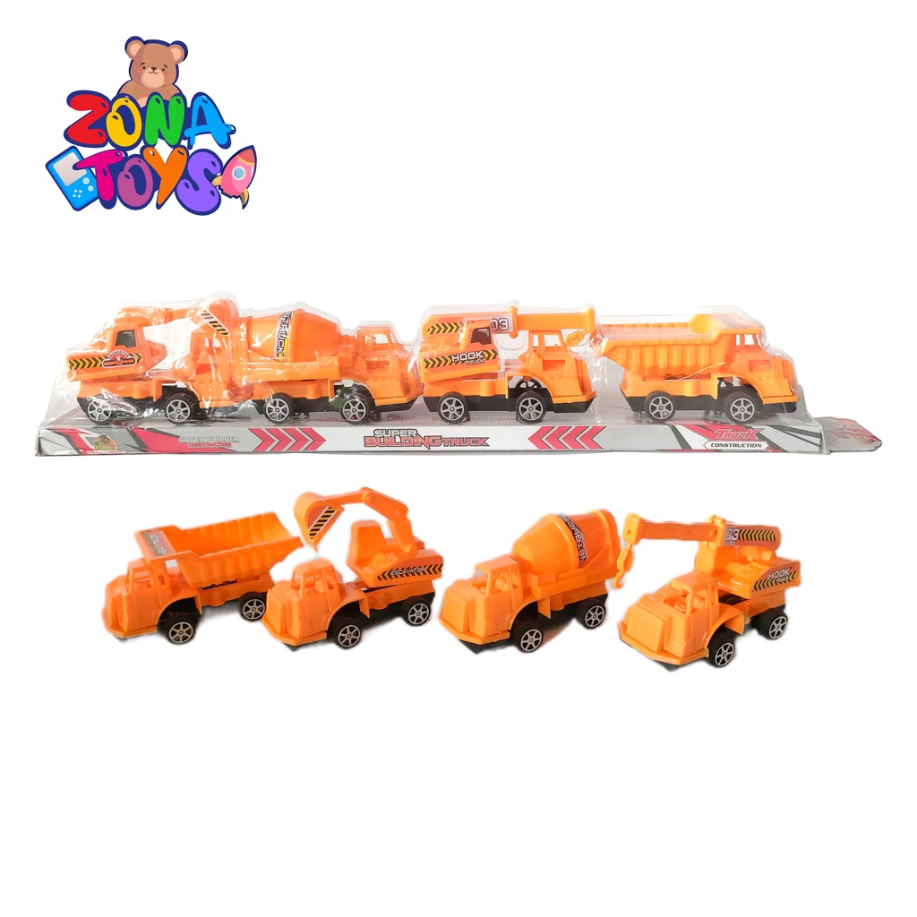 Super Building Truck Construction Car Children's Toy | Shopee Philippines