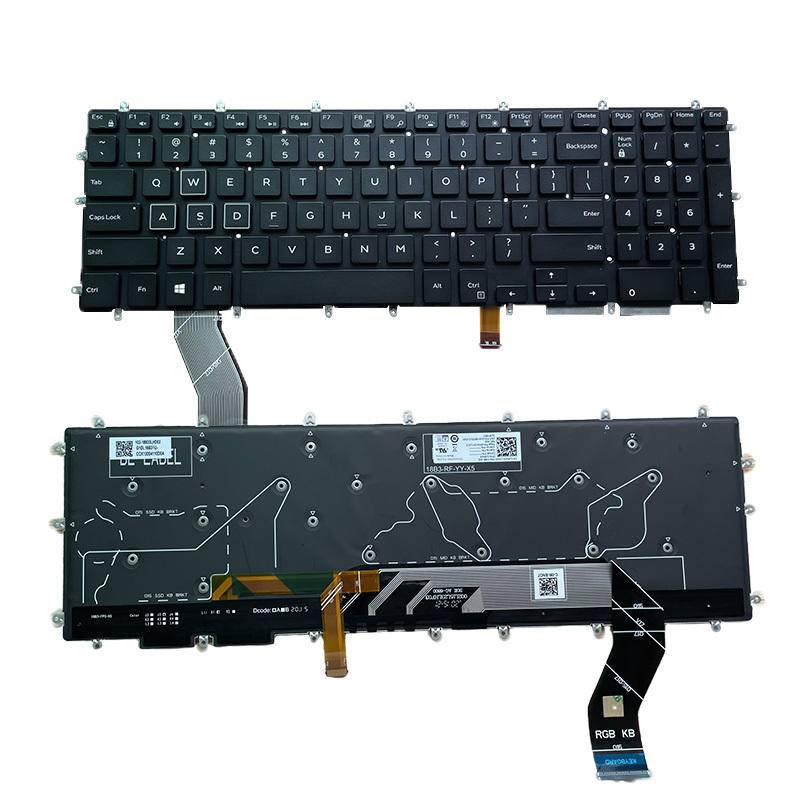 Dell Alien G3-3590 M17 P79F M15 G7 7590 7790 Colorful Light Keyboard ...