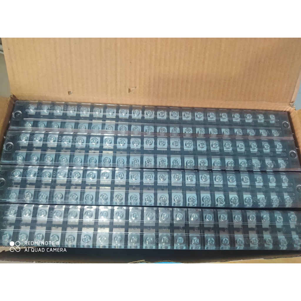 Terminal Block 15A/25A 600V 15, 20 PIN | Shopee Philippines
