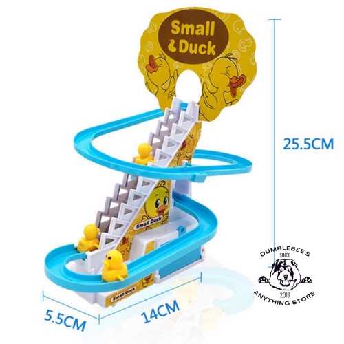 small duck slide Little yellow duck slide motorized track slide + 6 ...
