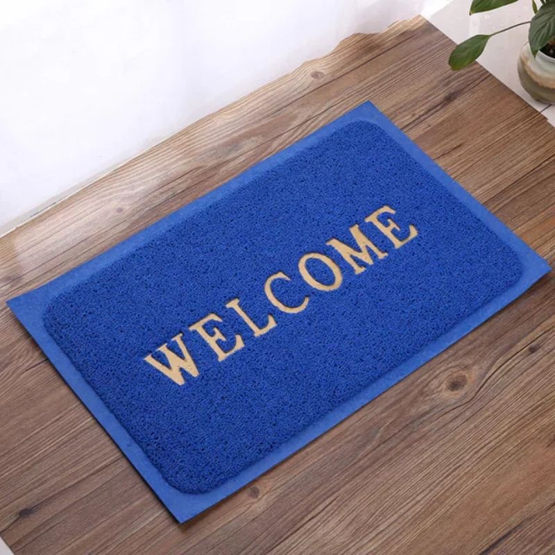 Spaghetti Doormat with Welcome Design Thin/Thick (40*60cm) | Shopee ...