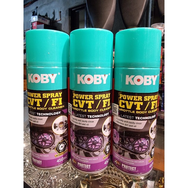 KOBY CVT / FI CLEANER 450ml ( sold per bottle ) | Shopee Philippines