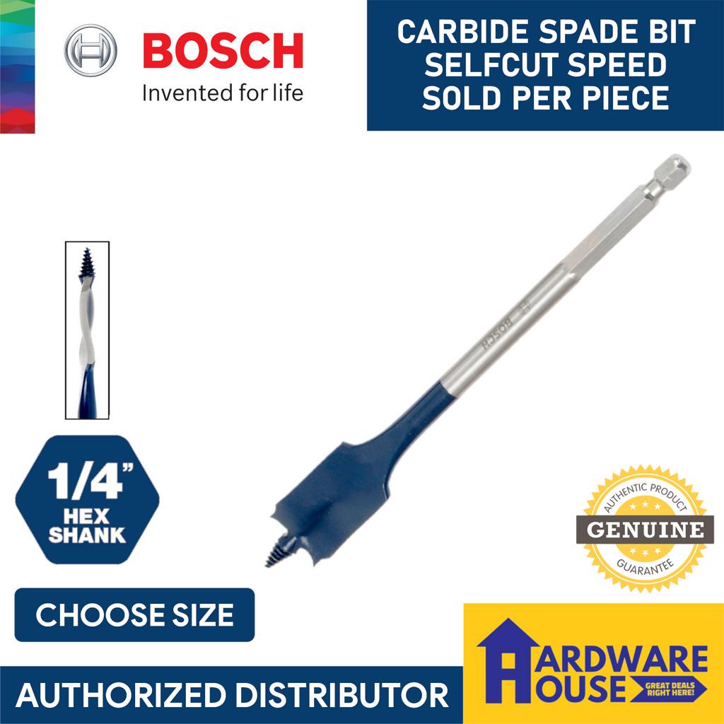 ORIGINAL BOSCH Carbide Spade Bit for Wood Selfcut Speed Drill Flat ...