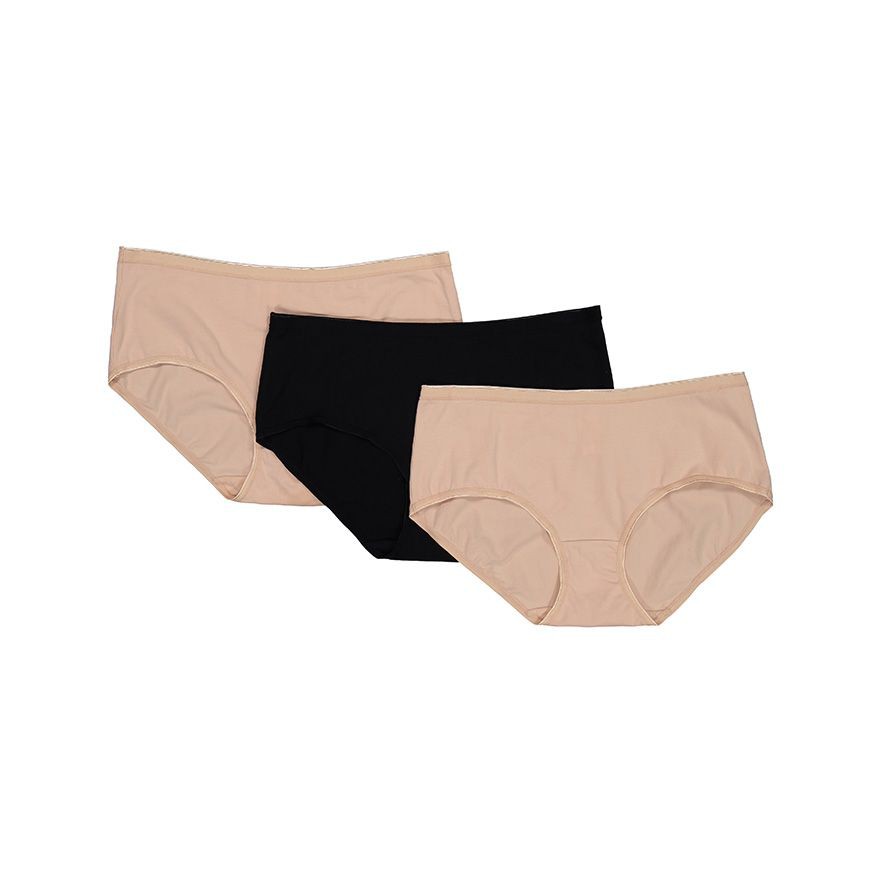 BENCH/ - TUG0068B - 3-In-1 High Rise Hipster Panty - Black / Skintone ...