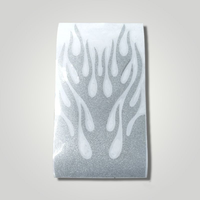 Motorcycle Front Fender Stickers, Fire cutting Stickers, Front Fender ...