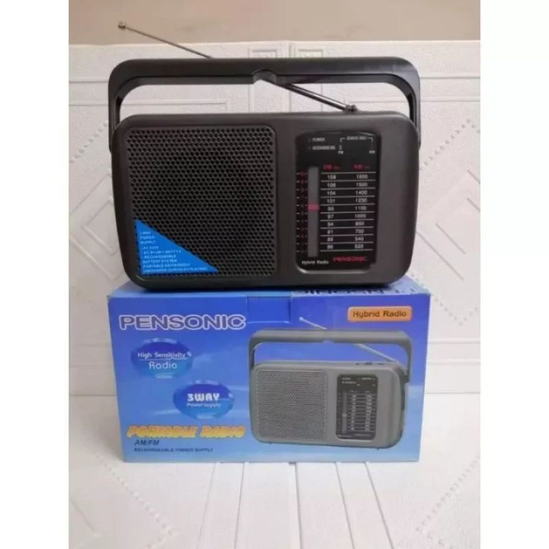 PENSONIC PORTABLE RADIO AM/FM HYBRID RADIO | Shopee Philippines