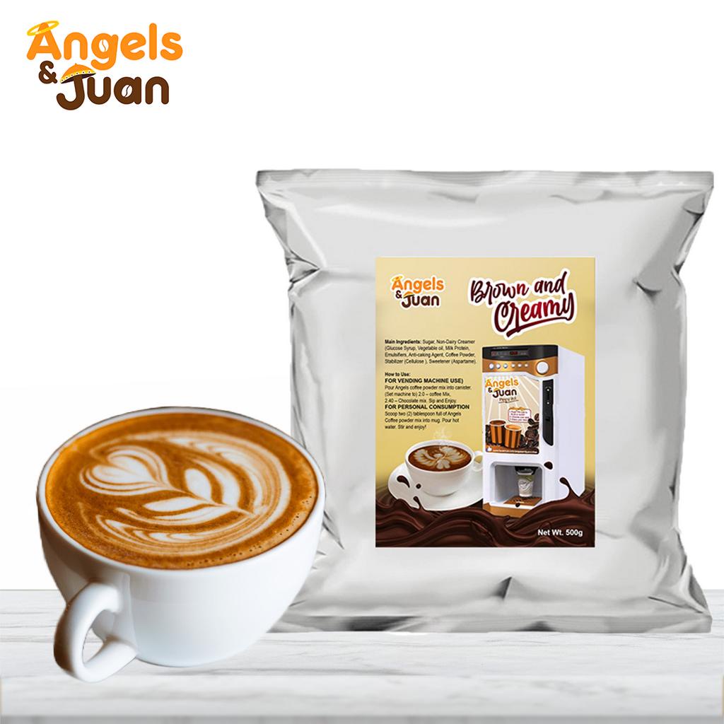 Angels Brown and Creamy Coffee Powder for Coffee Vending Machine 1 ...