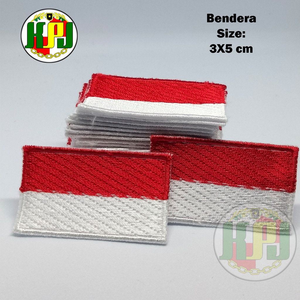 Bed/badge Embroidery School logo custom Flag Size 3x5 cm | Shopee ...
