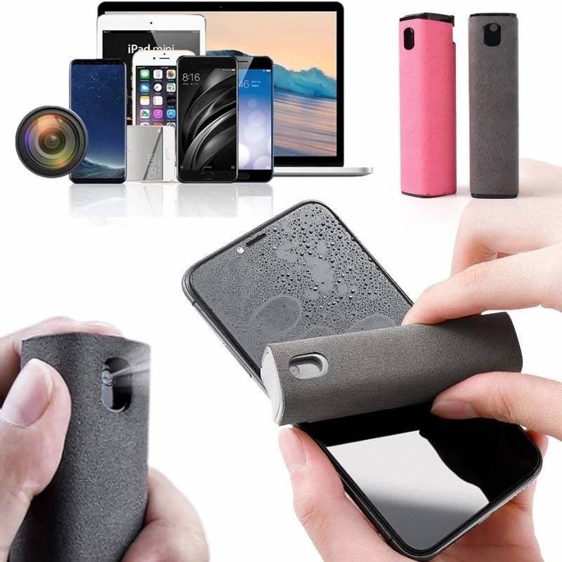 2 in 1 Screen Cleaner & Microfiber Cloth Touchscreen Mist Cleaner ...