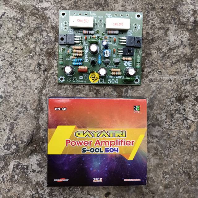 Audio driver kit power gayatri Assembled amplifier kit 849 | Shopee ...
