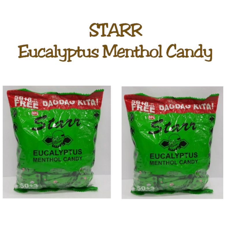 STARR Eucalyptus Menthol Candy 2 packs | Shopee Philippines