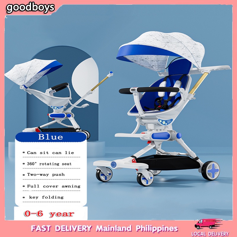 Baby Stroller Foldable Stroller For Toddler Buggy Stroller Lightweight ...