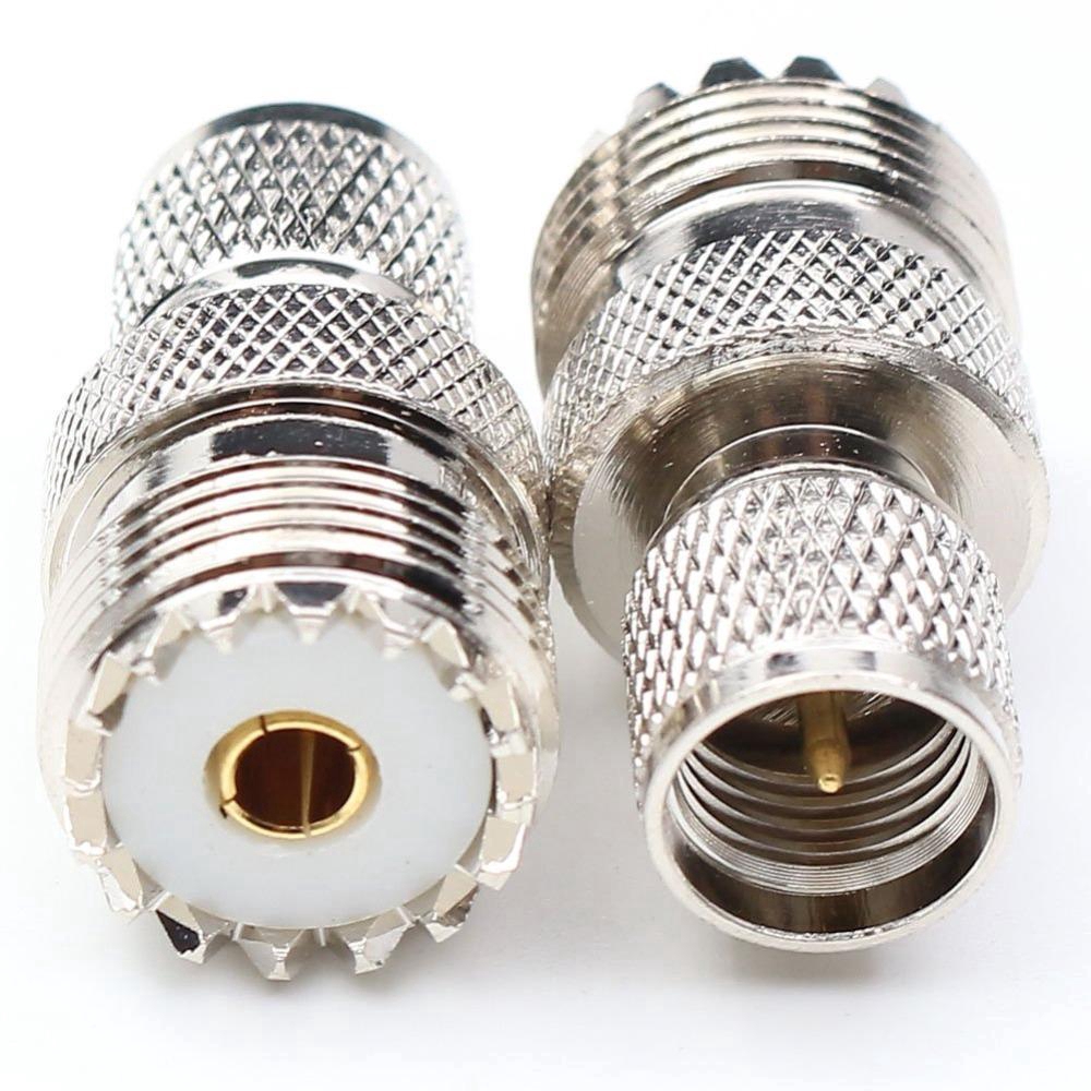 2PCS Mini UHF Male to UHF Female SO239 PL259 RF Connector RF Coax Adapter | Shopee Philippines