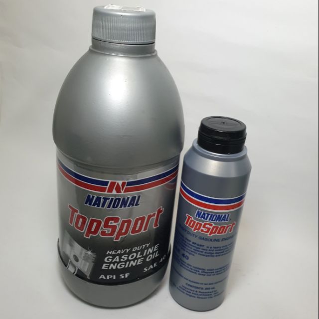 National Top Sport Heavy Duty Engine Oil SAE 40 | Shopee Philippines