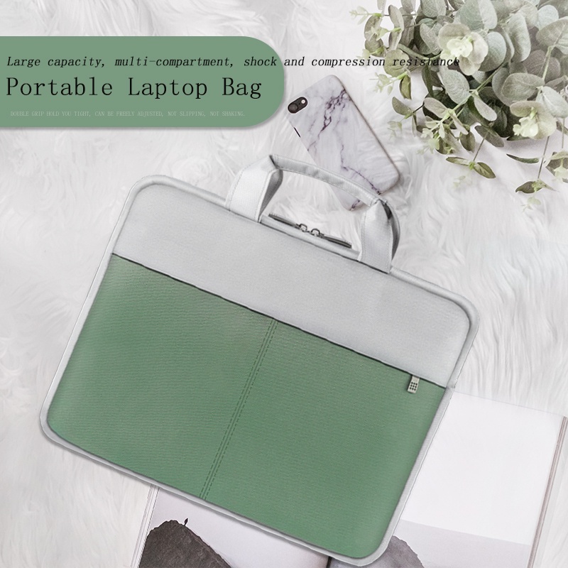 Multicolor Design Contrast Color Bag Suitable for All 12/13/14/15/17 ...