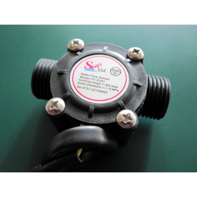 YF-S201 Hall Effect Water Flow Meter / Sensor | Shopee Philippines